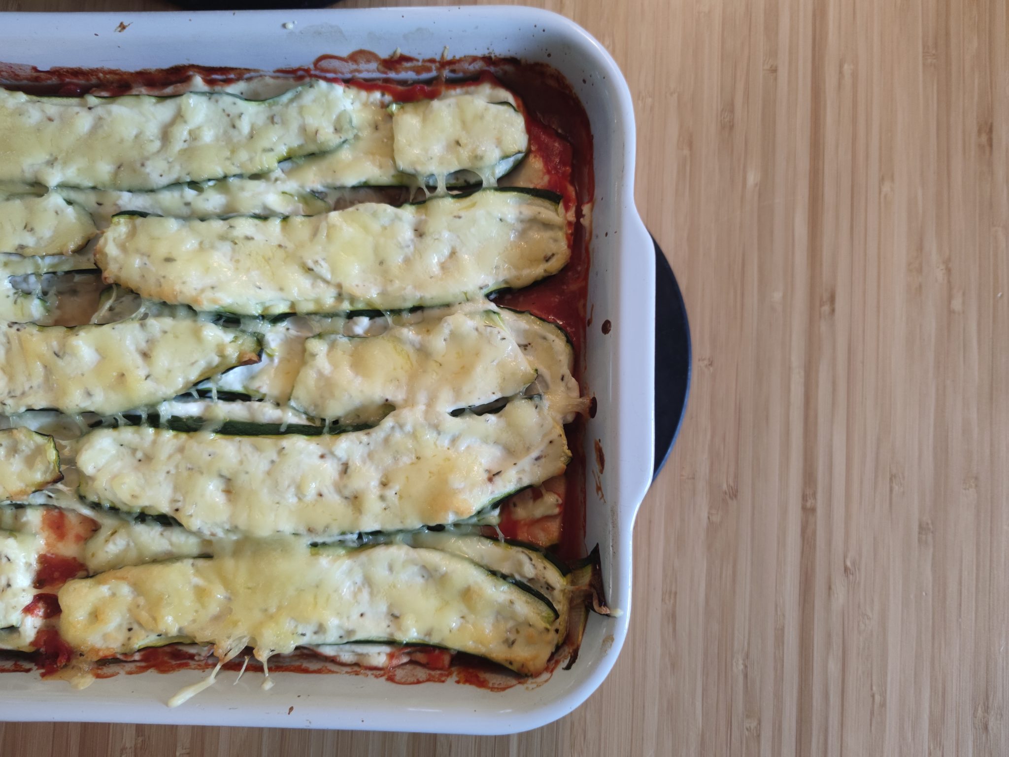 Gratin de courgettes à la ricotta - Nutrivie - nutrition et santé