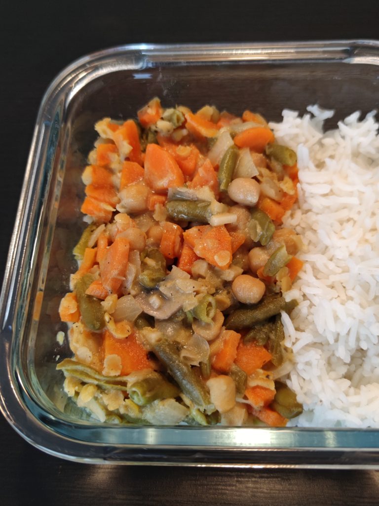 Curry de légumes au lait de coco - Nutrivie - nutrition et santé