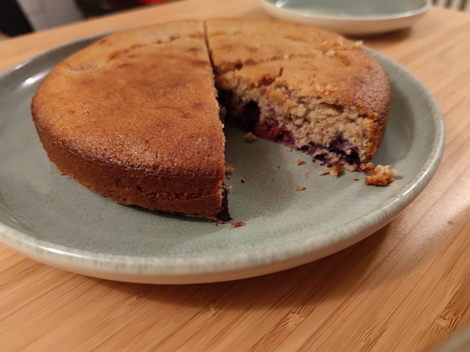 Gâteau 'Petit déjeuner' aux fruits rouges - Nutrivie - nutrition et santé